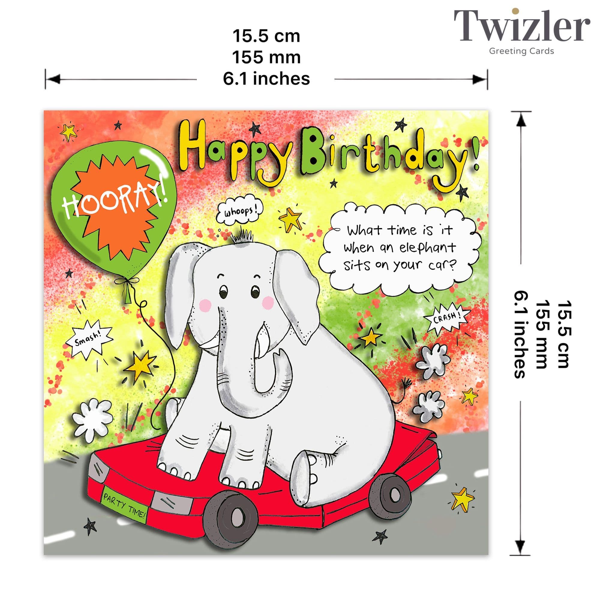 Children's Birthday Card Funny Children's Birthday Card Children's Card ...