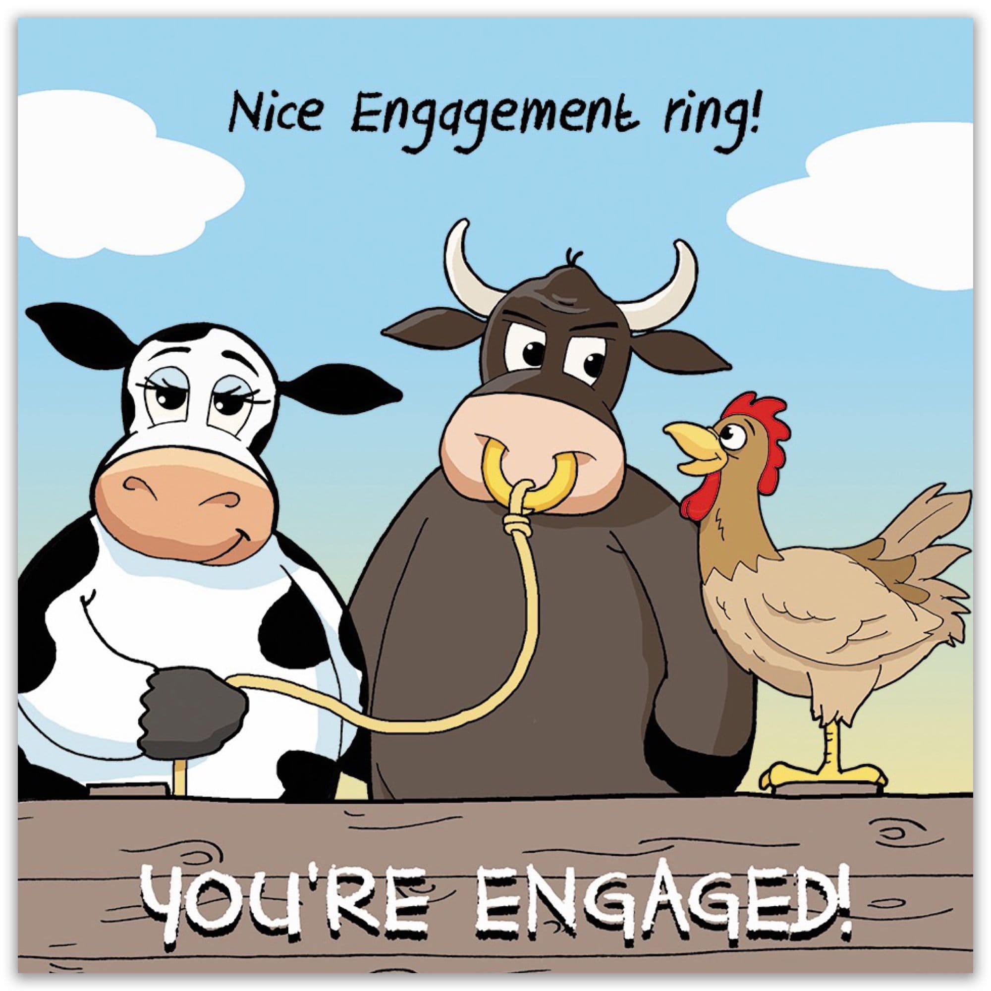 Funny Engagement Cartoons