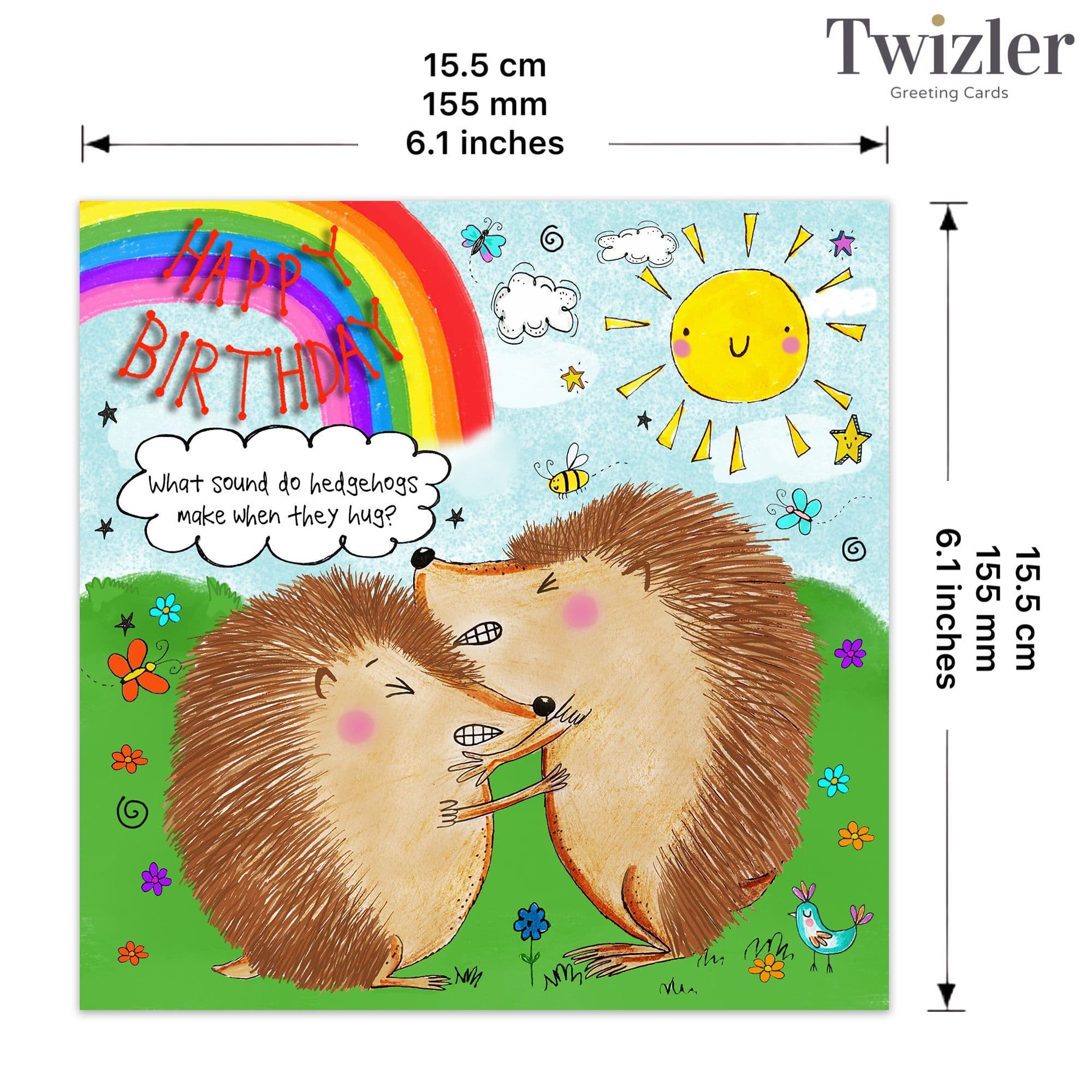 Children's Birthday Card Funny Children's Birthday Card Children's Card ...
