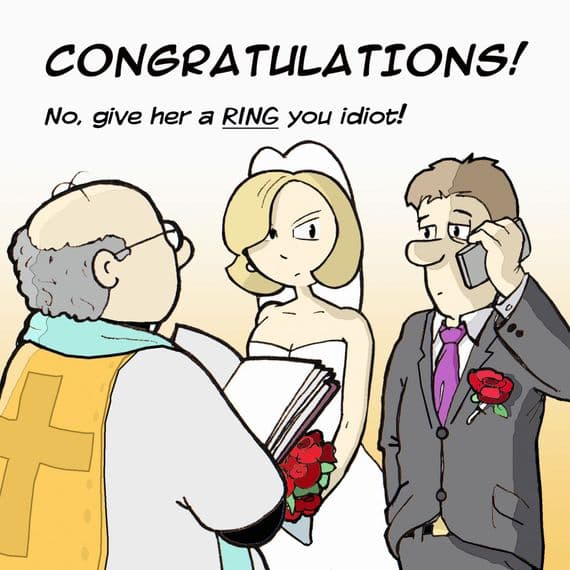 Funny Wedding Cards. Funny Cards. Funny Occasion Cards. Humorous ...