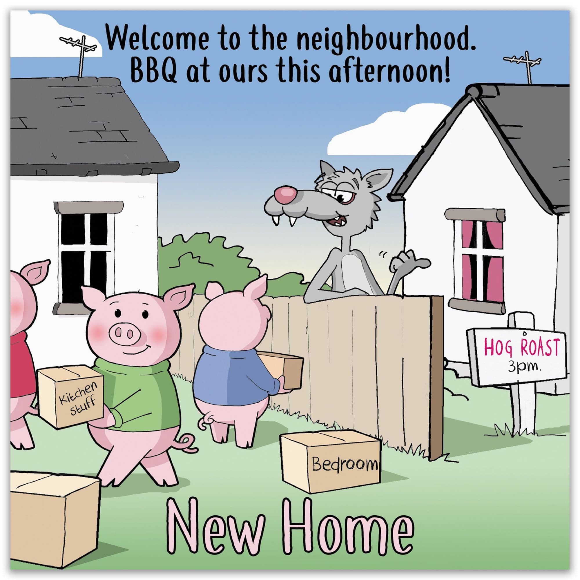 Funny New Home Cards. Funny Moving House Cards. Funny Card For New Home ...