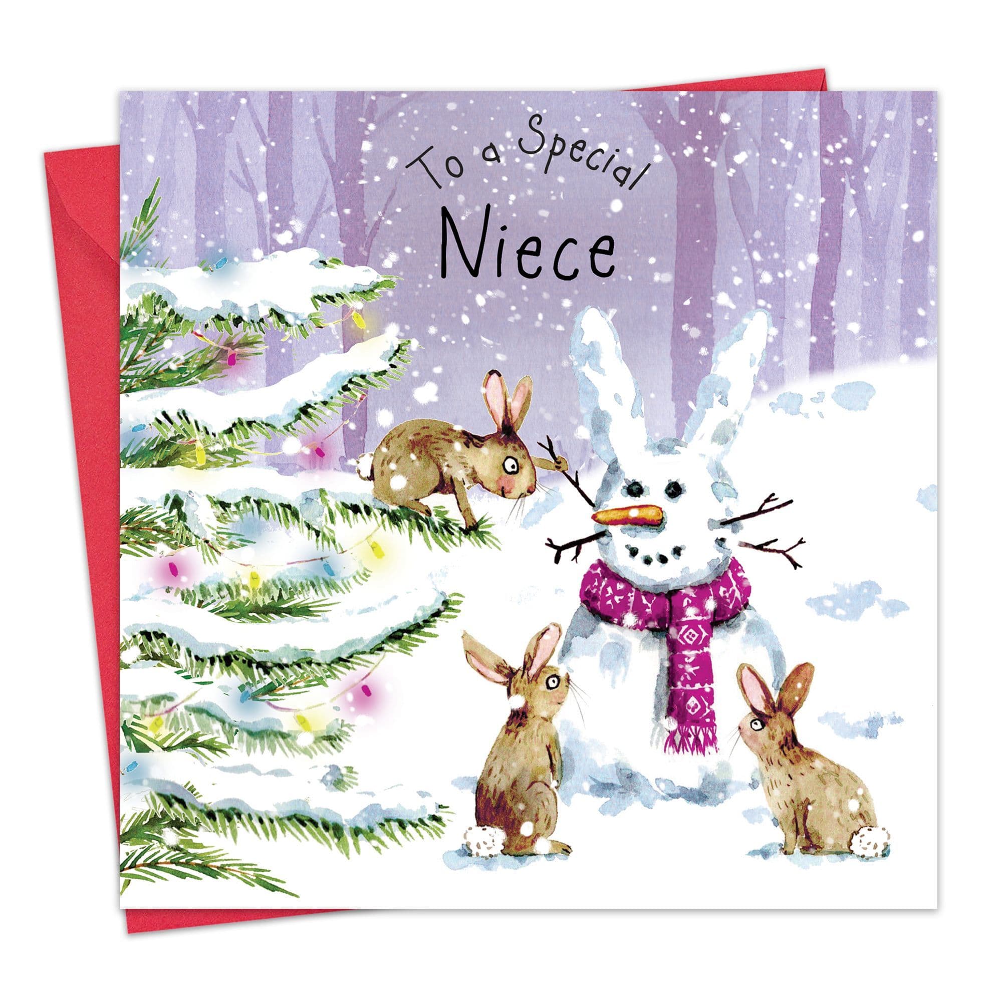 Merry Christmas Card for Niece. Cute Christmas Cards. Cute Xmas Cards ...