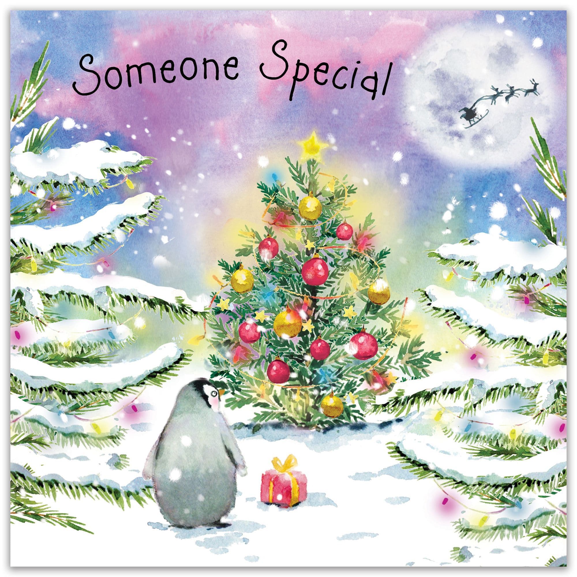 Merry Christmas Card for Someone Special. Cute Christmas Cards. Cute ...