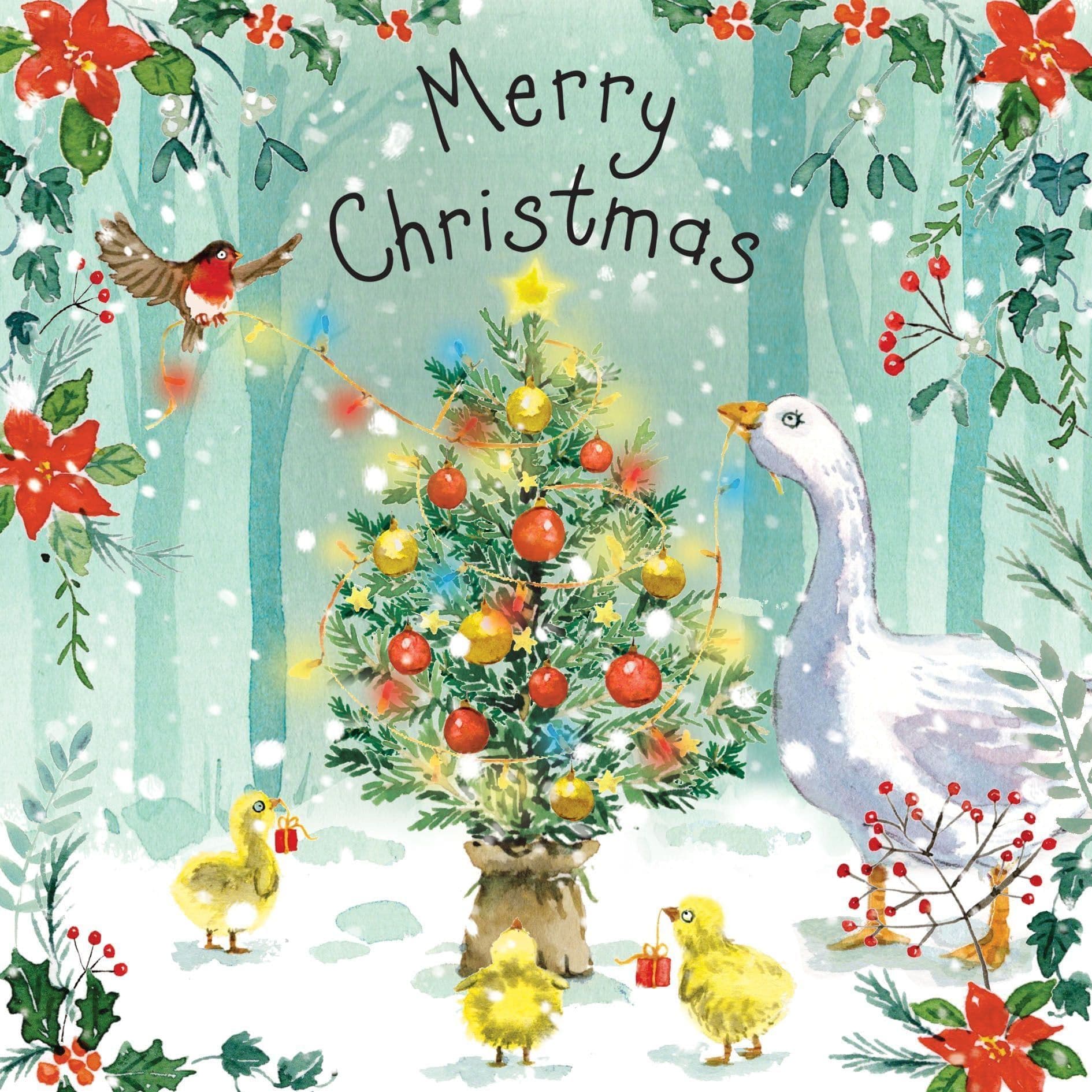 Pack of 10 Cute Christmas Cards Pack. Xmas Multipack. Cute Cards. Cute ...