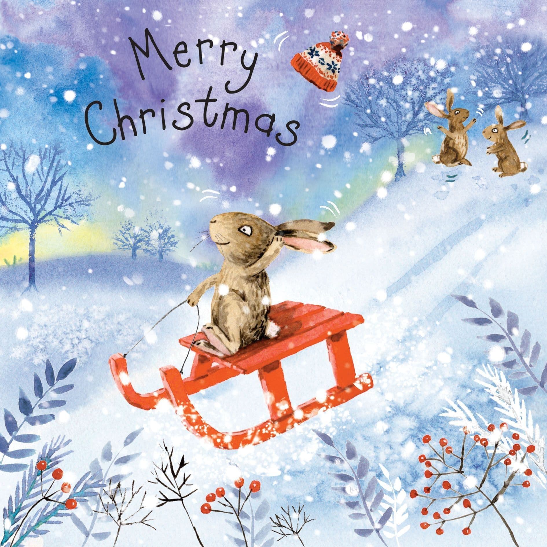 Pack of 10 Cute Christmas Cards Pack. Xmas Multipack. Cute Cards. Cute ...