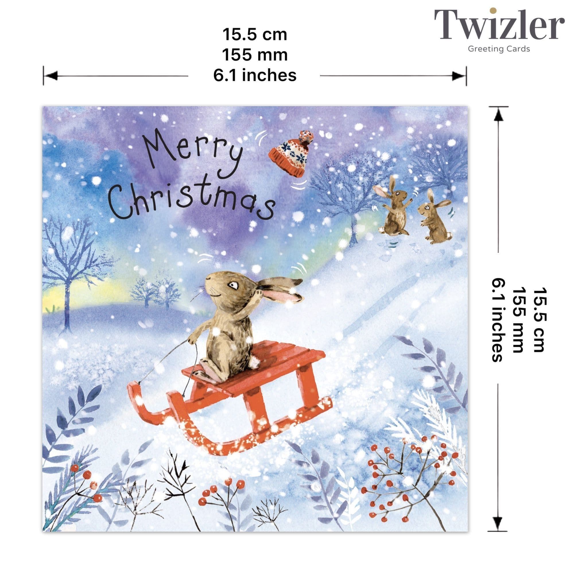 Pack of 10 Cute Christmas Cards Pack. Xmas Multipack. Cute Cards. Cute Cards. Cute Christmas ...