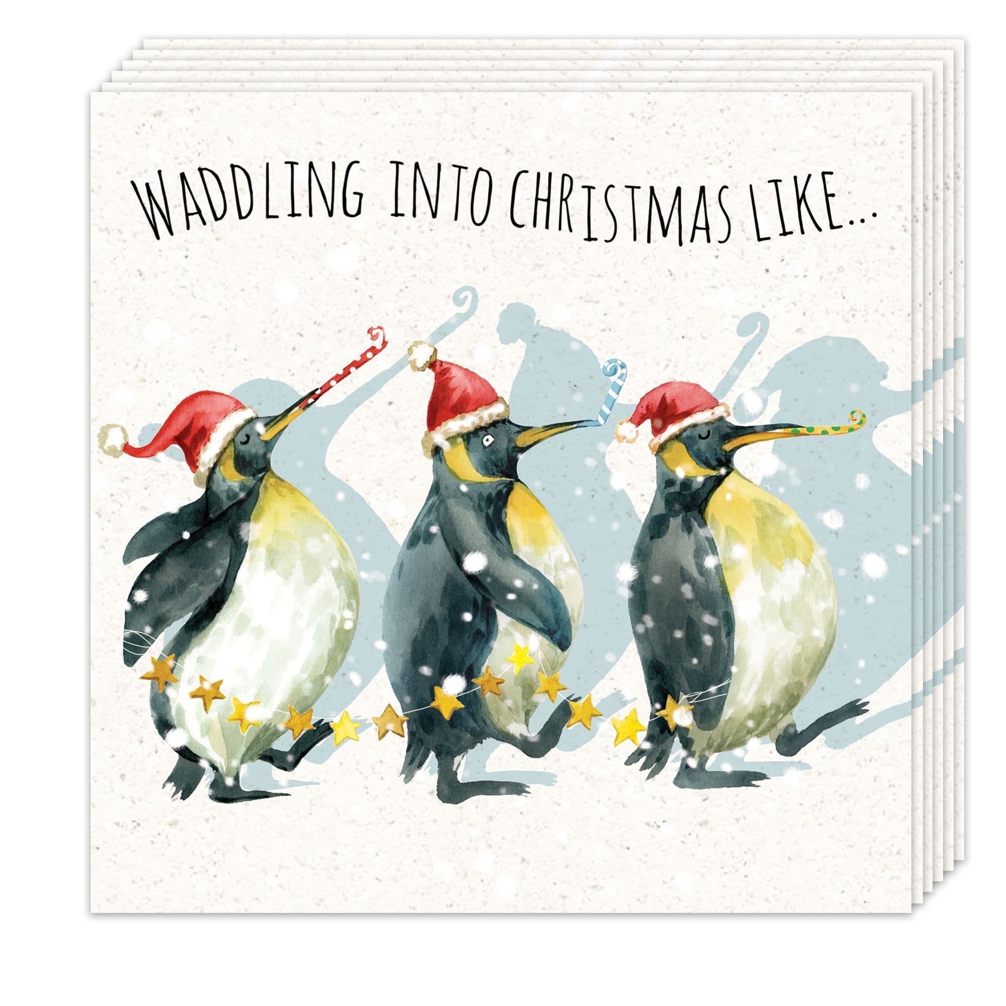 Pack of 10 Funny Christmas Cards Pack. Xmas Multipack. Funny Cards. Humour Cards. Humour ...