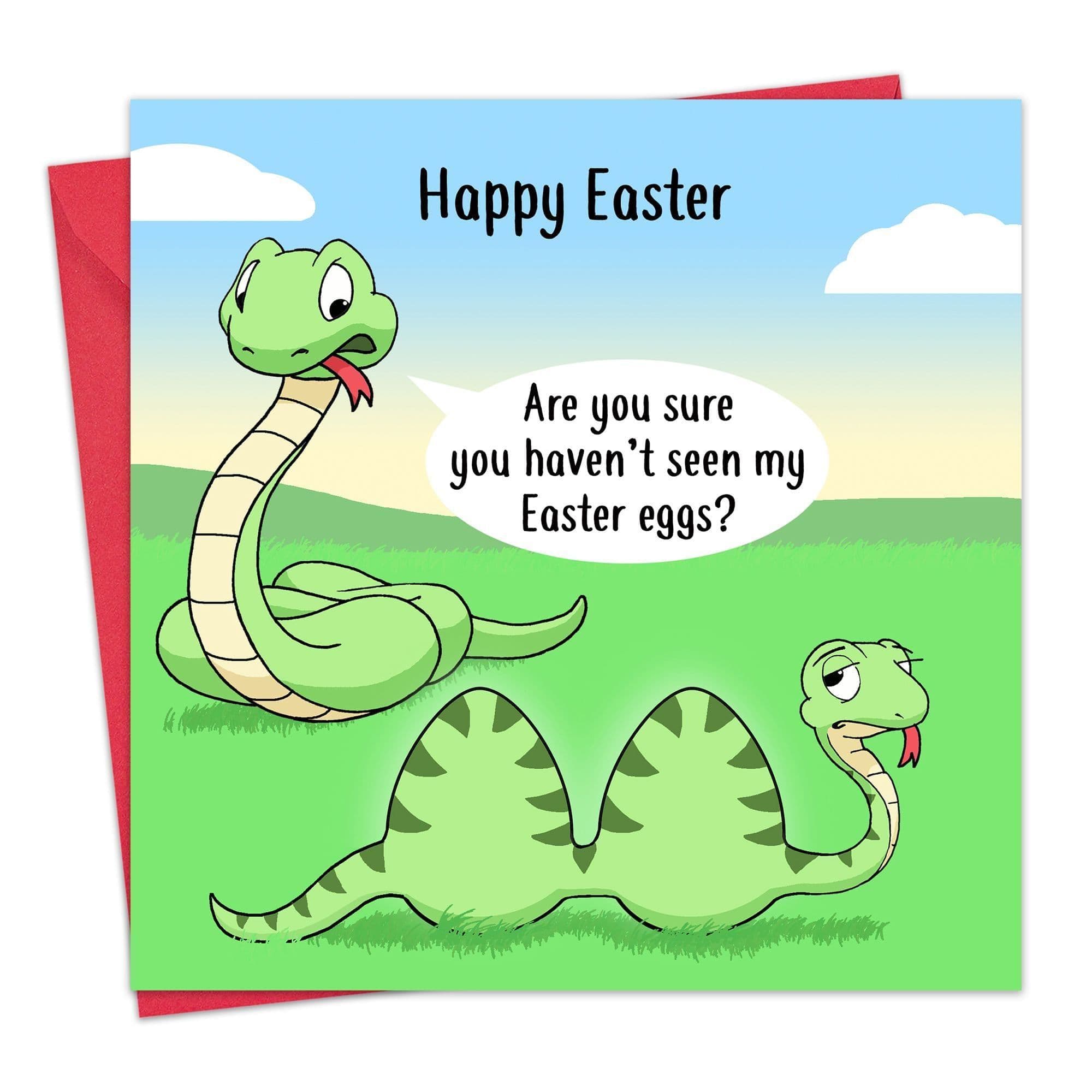 Funny Easter Card Packs. Humour Easter Cards. Happy Easter Greeting ...