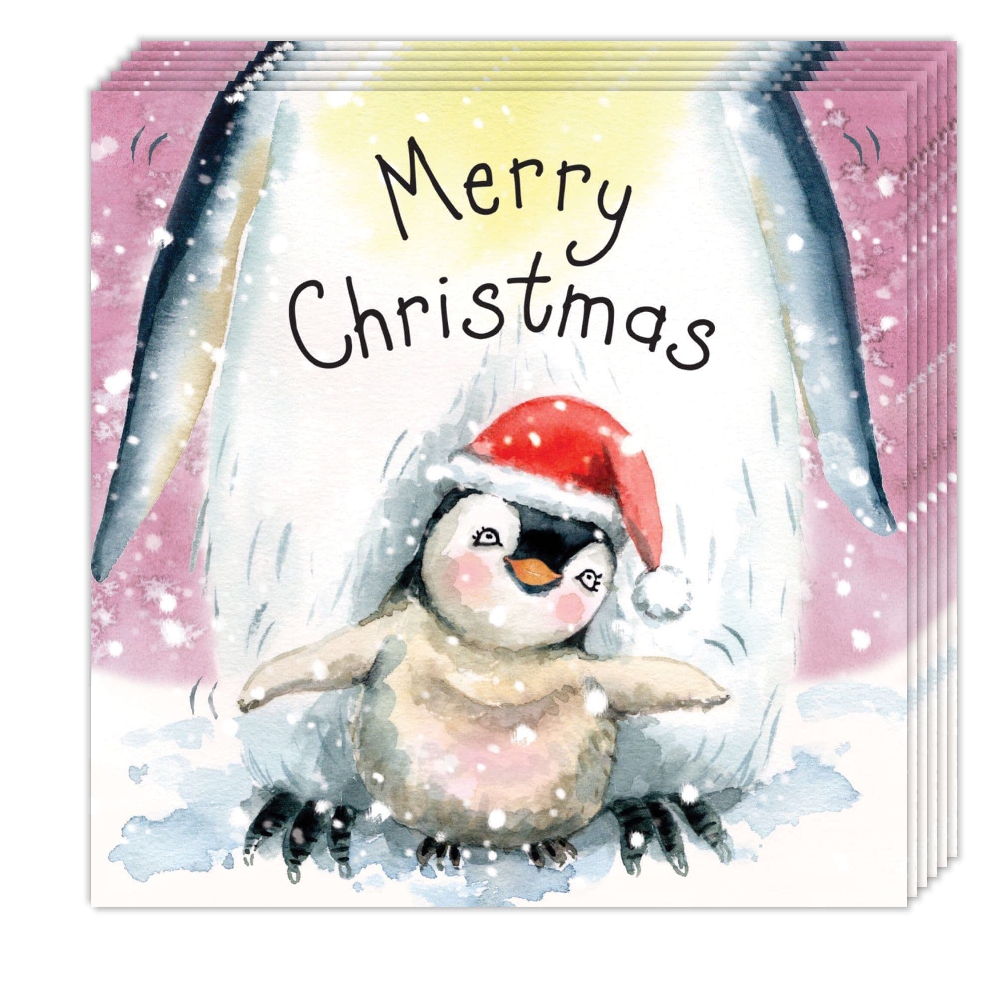 Pack of 12 Cute Christmas Cards Pack. Xmas Multipack. Cute Cards. Cute ...