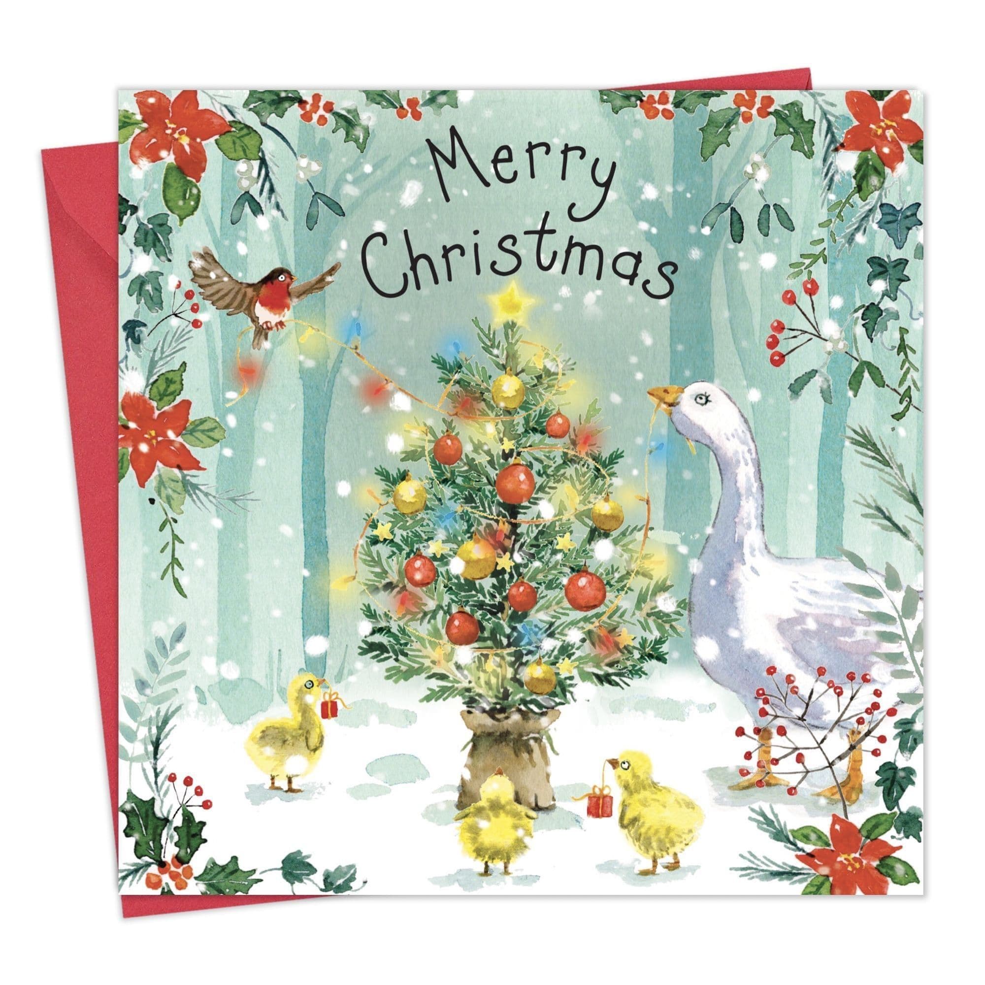 Pack of 12 Cute Christmas Cards Pack. Xmas Multipack. Cute Cards. Cute ...
