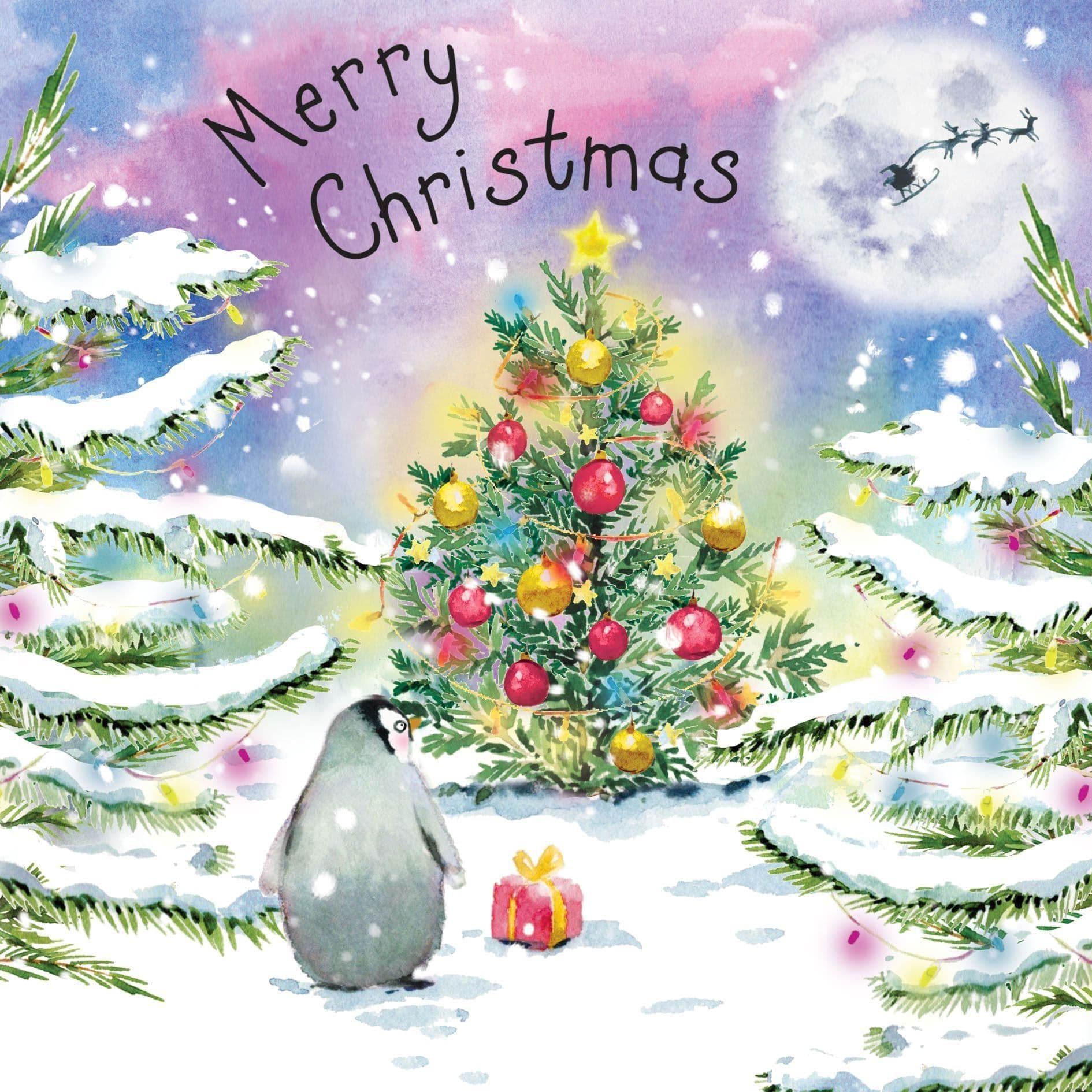 Pack of 12 Cute Christmas Cards Pack. Xmas Multipack. Cute Cards. Cute ...