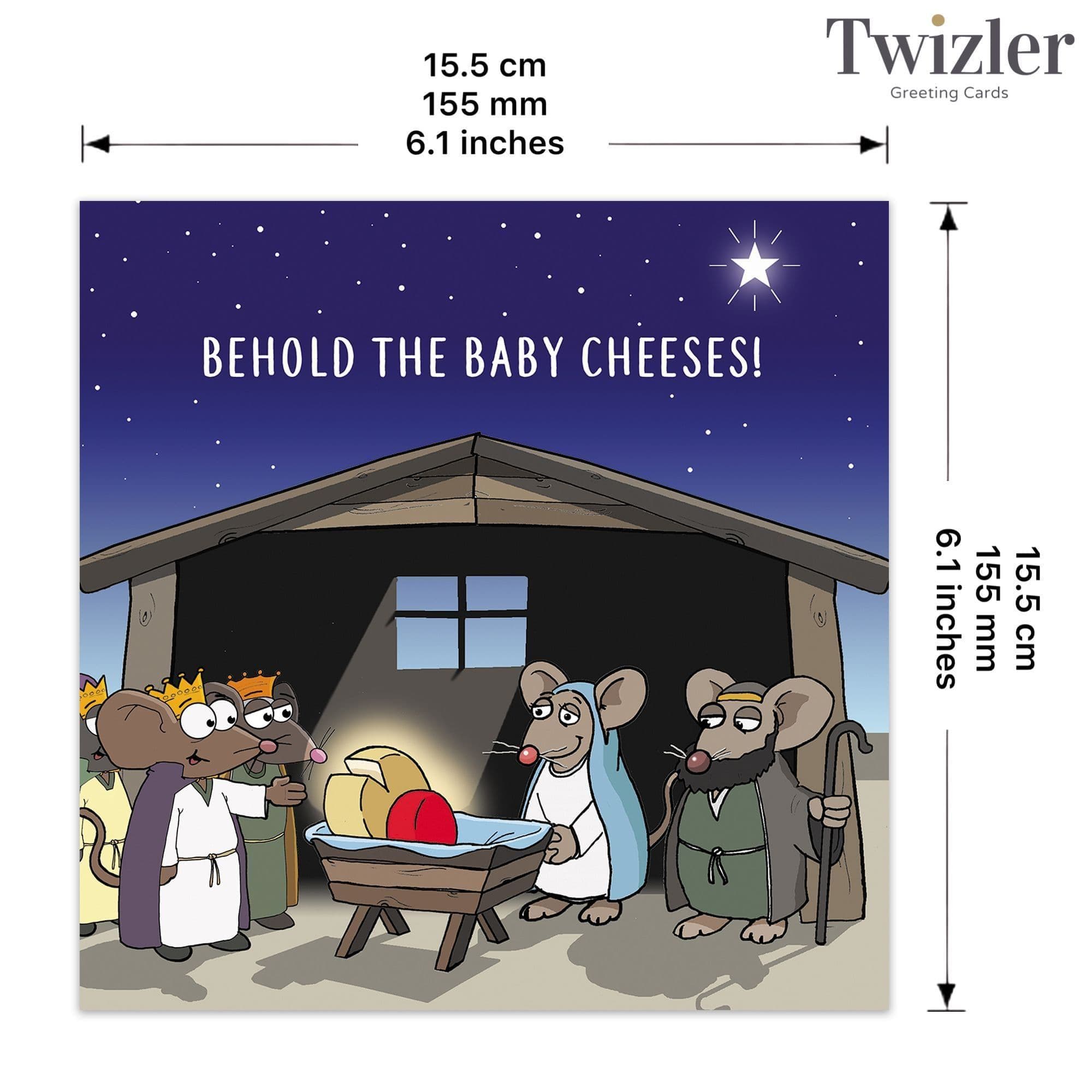 Pack of 12 Funny Christmas Cards Pack. Xmas Multipack. Funny Cards ...