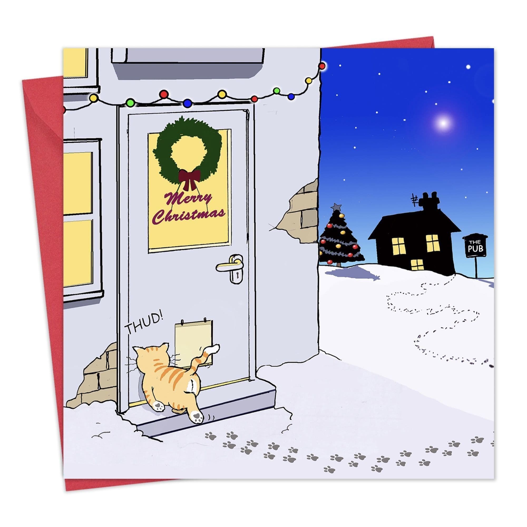 Pack of 12 Funny Christmas Cards Pack. Xmas Multipack. Funny Cards ...
