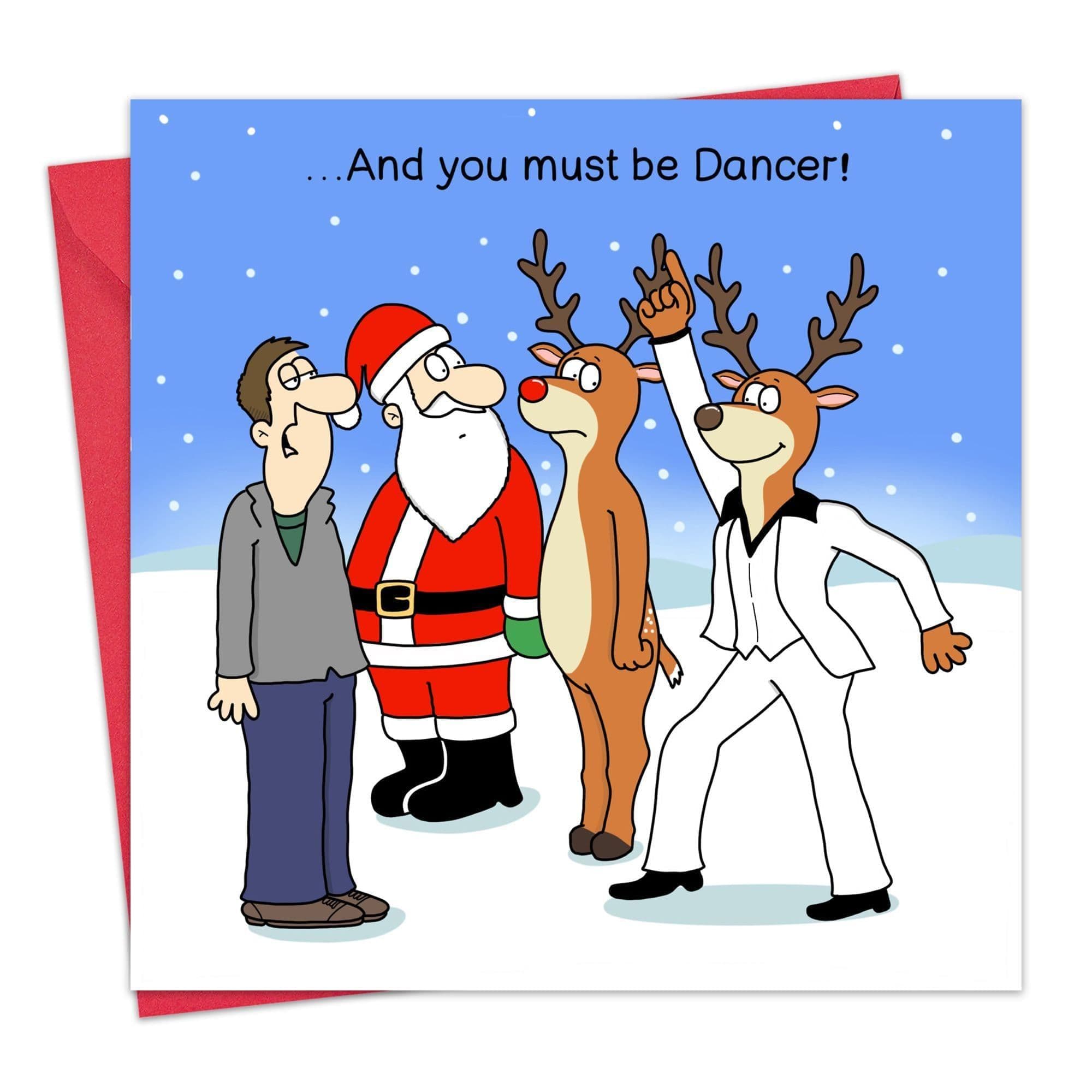Pack Of 12 Funny Christmas Cards Pack Xmas Multipack Funny Cards