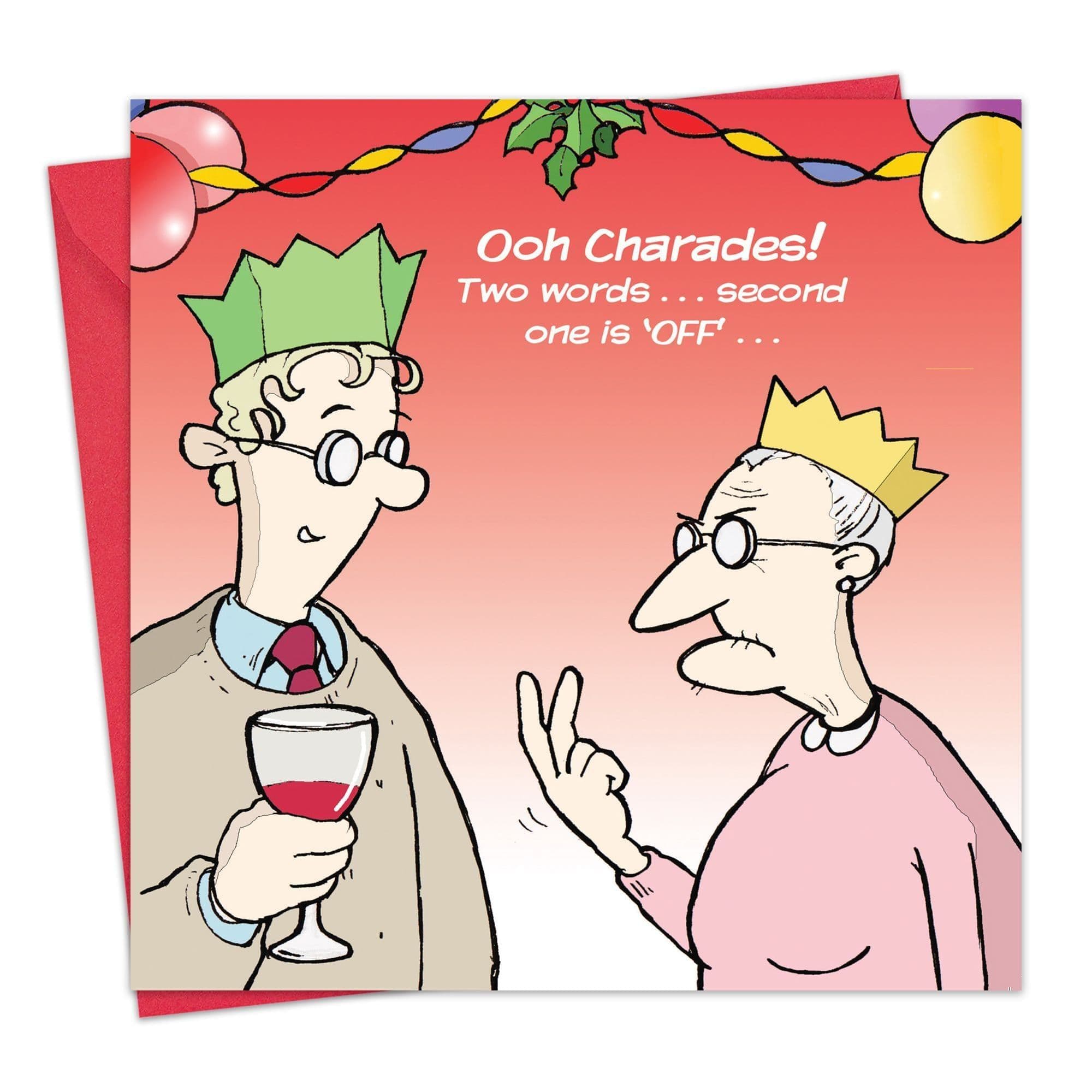 Pack of 12 Funny Christmas Cards Pack. Xmas Multipack. Funny Cards ...