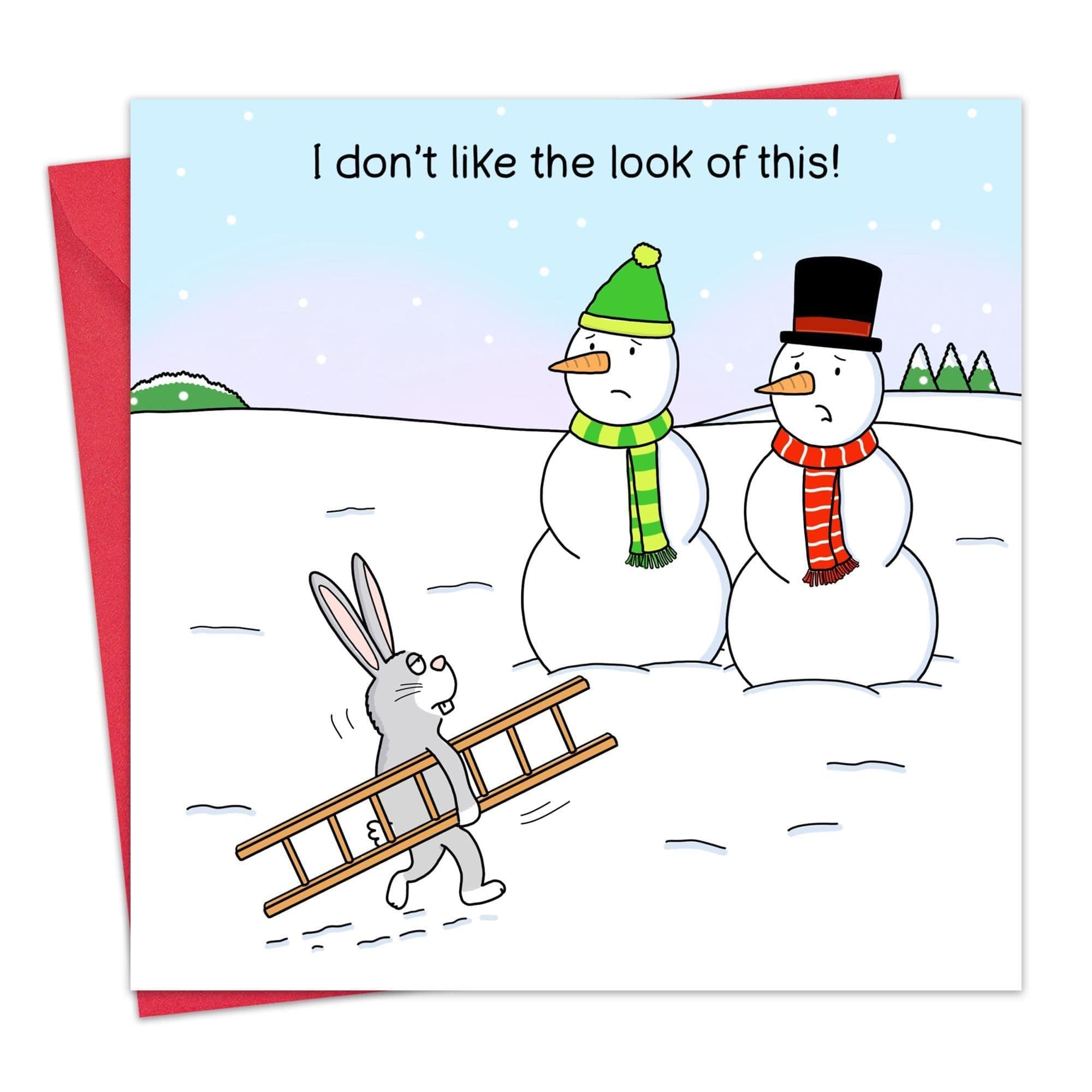 Pack of 12 Funny Christmas Cards Pack. Xmas Multipack. Funny Cards ...