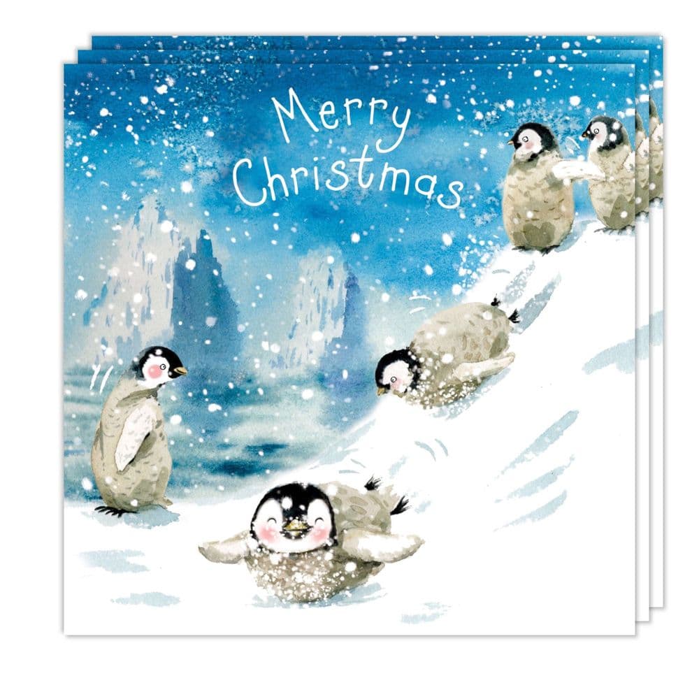Pack of 3 Cute Christmas Cards Pack. Xmas Multipack. Cute Cards. Cute ...