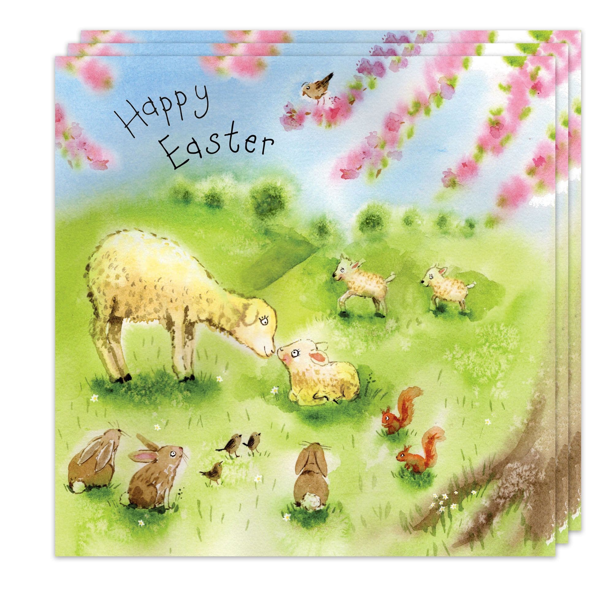 Easter Card Packs. Cute Easter Cards. Happy Easter Greeting Cards Multipack
