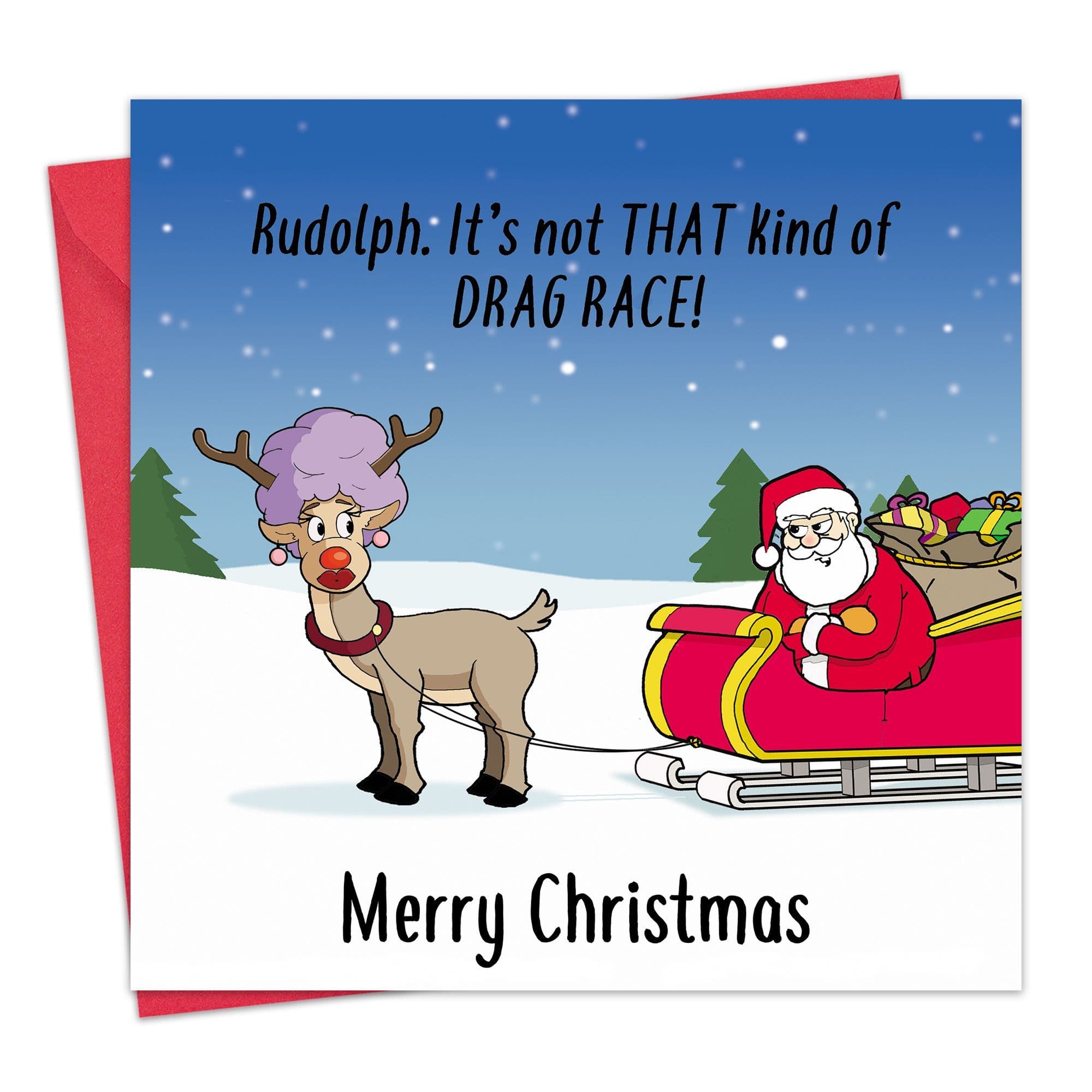 Pack of 3 Funny Christmas Cards Pack. Xmas Multipack. Funny Cards ...
