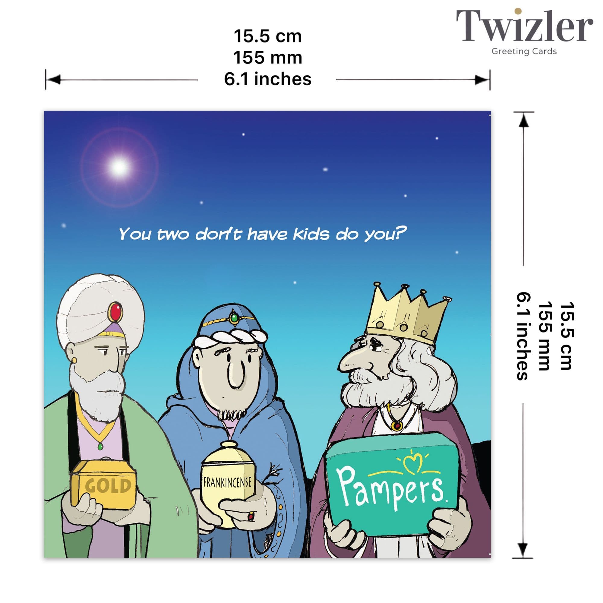 Pack of 3 Funny Christmas Cards Pack. Xmas Multipack. Funny Cards ...