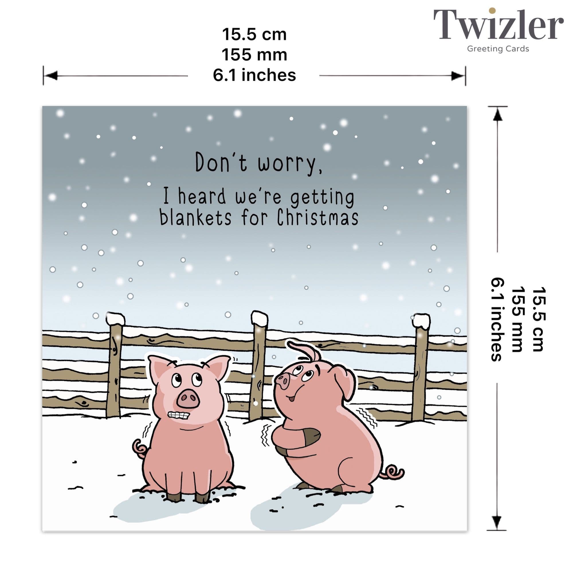 Pack Of 6 Funny Christmas Cards Pack Xmas Multipack Funny Cards