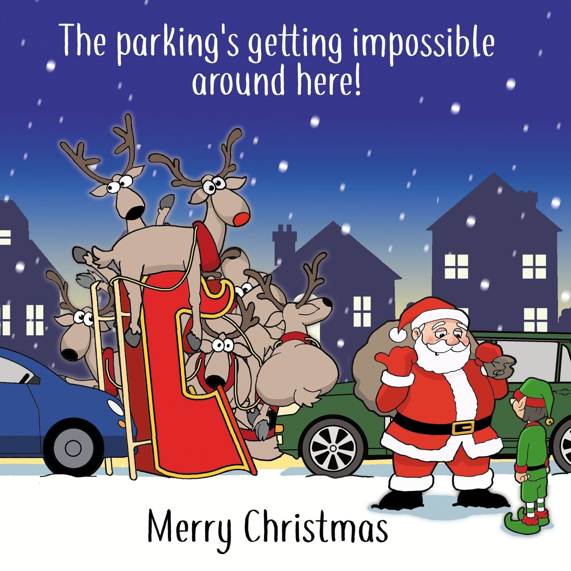 Pack of 6 Funny Christmas Cards Pack. Xmas Multipack. Funny Cards ...