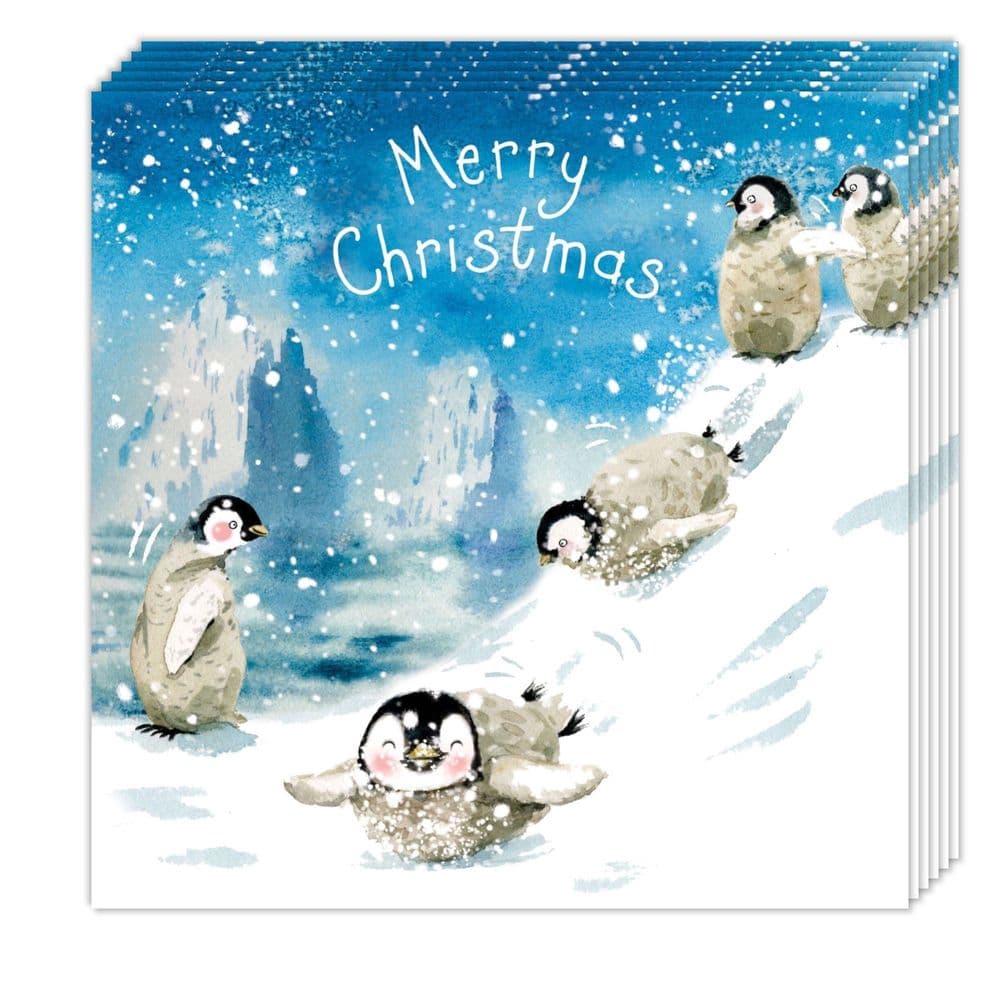 Pack of 8 Cute Christmas Cards Pack. Xmas Multipack. Cute Cards. Cute ...