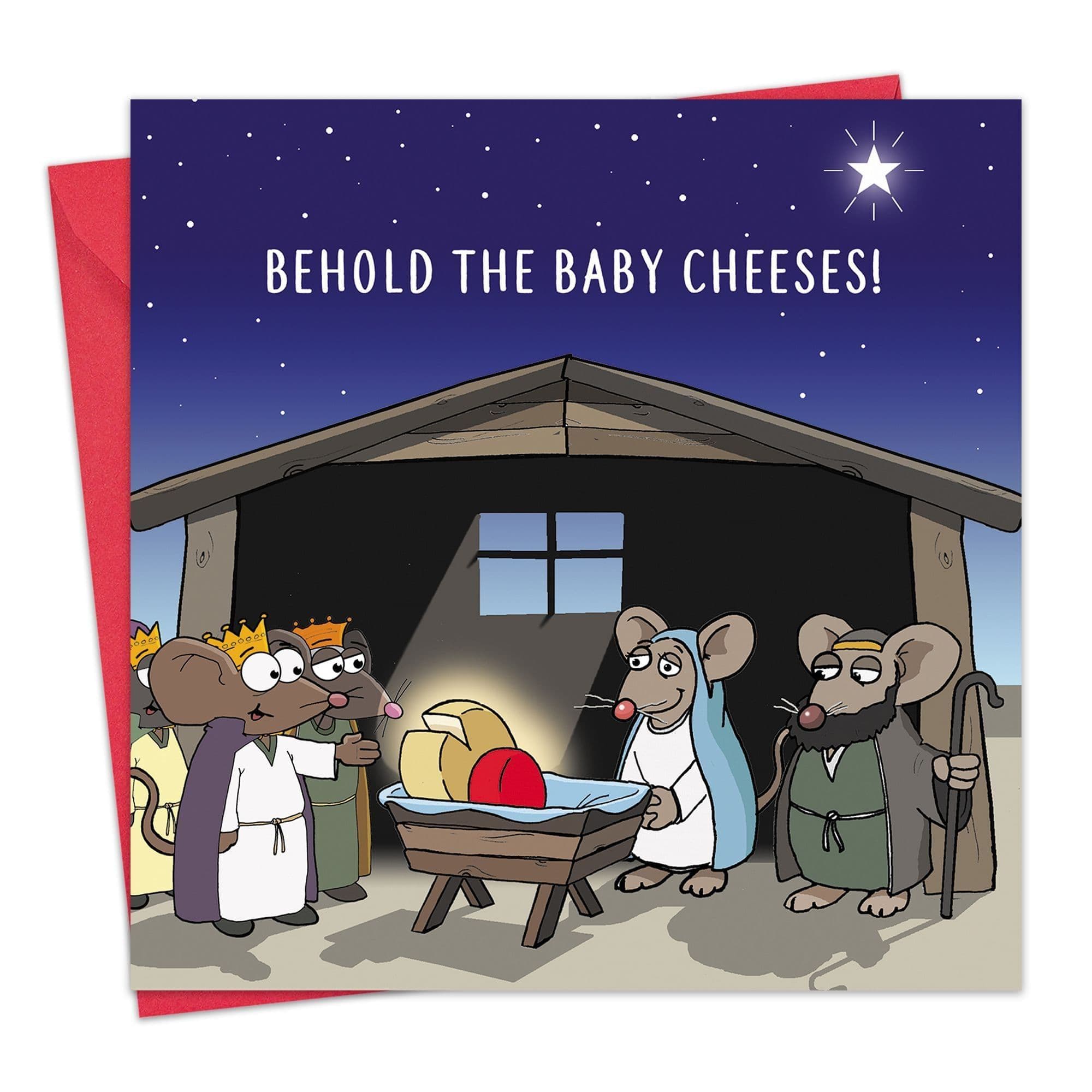 Pack Of 8 Funny Christmas Cards Pack Xmas Multipack Funny Cards
