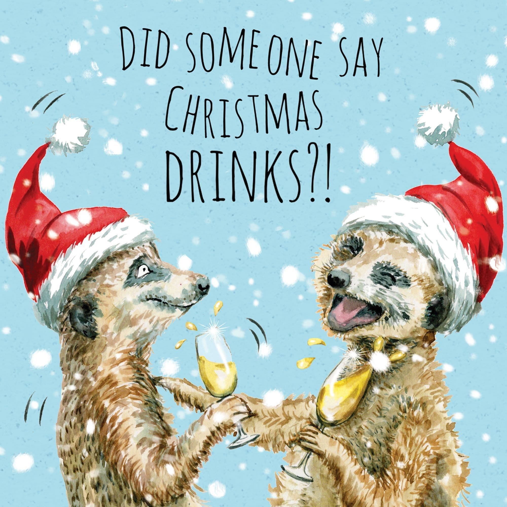 Pack of 8 Funny Christmas Cards Pack. Xmas Multipack. Funny Cards ...