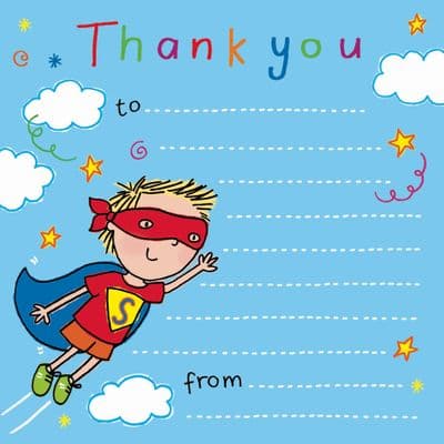 thank you notes for kids, thank you cards for children, kids thank you ...