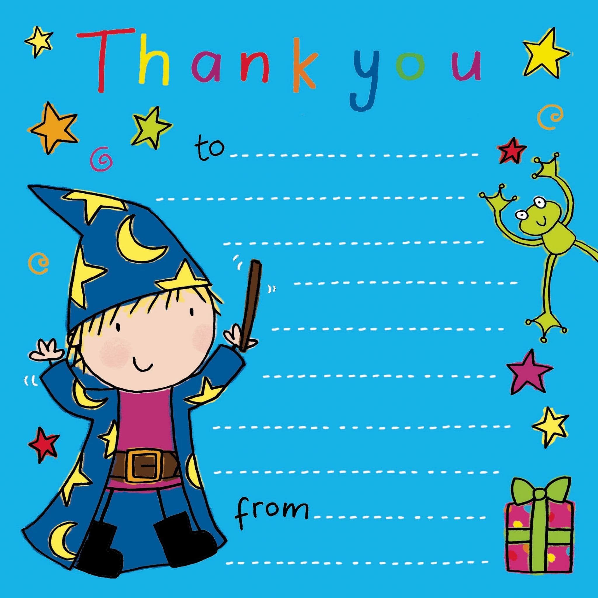 thank you notes for kids, thank you cards for children, kids thank you ...