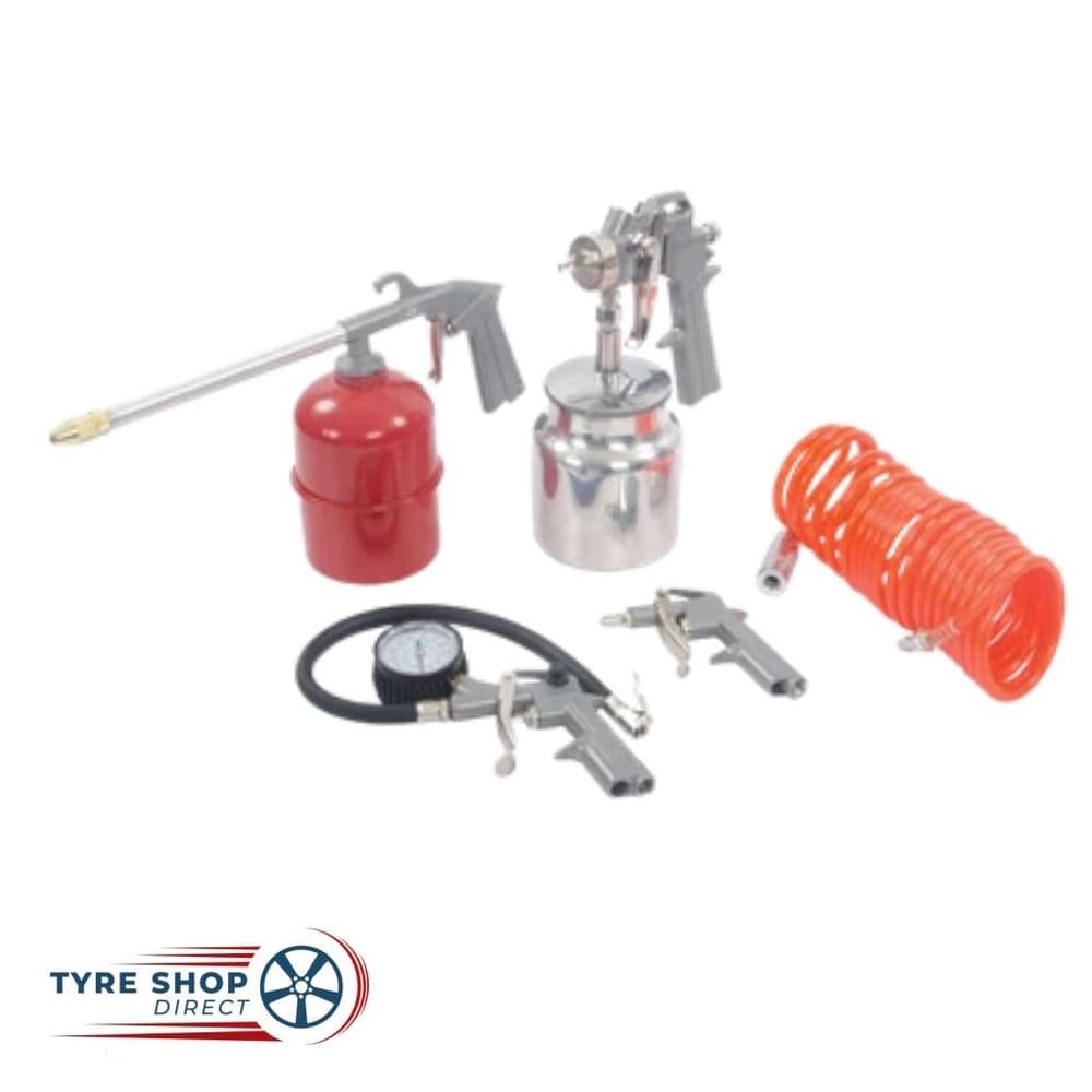 Air Tools & Compressor Accessories Kit 5pce