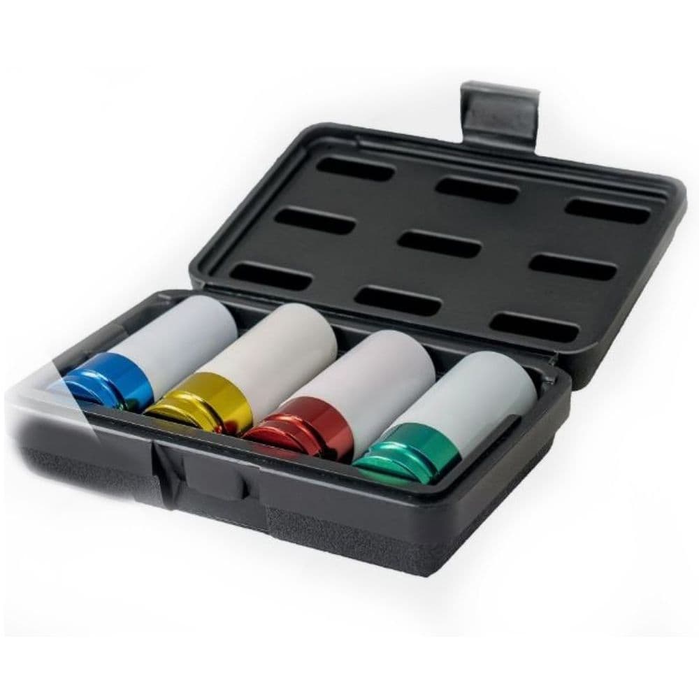 Alloy Wheel Impact socket Set 1/2" Drive - 4 Piece