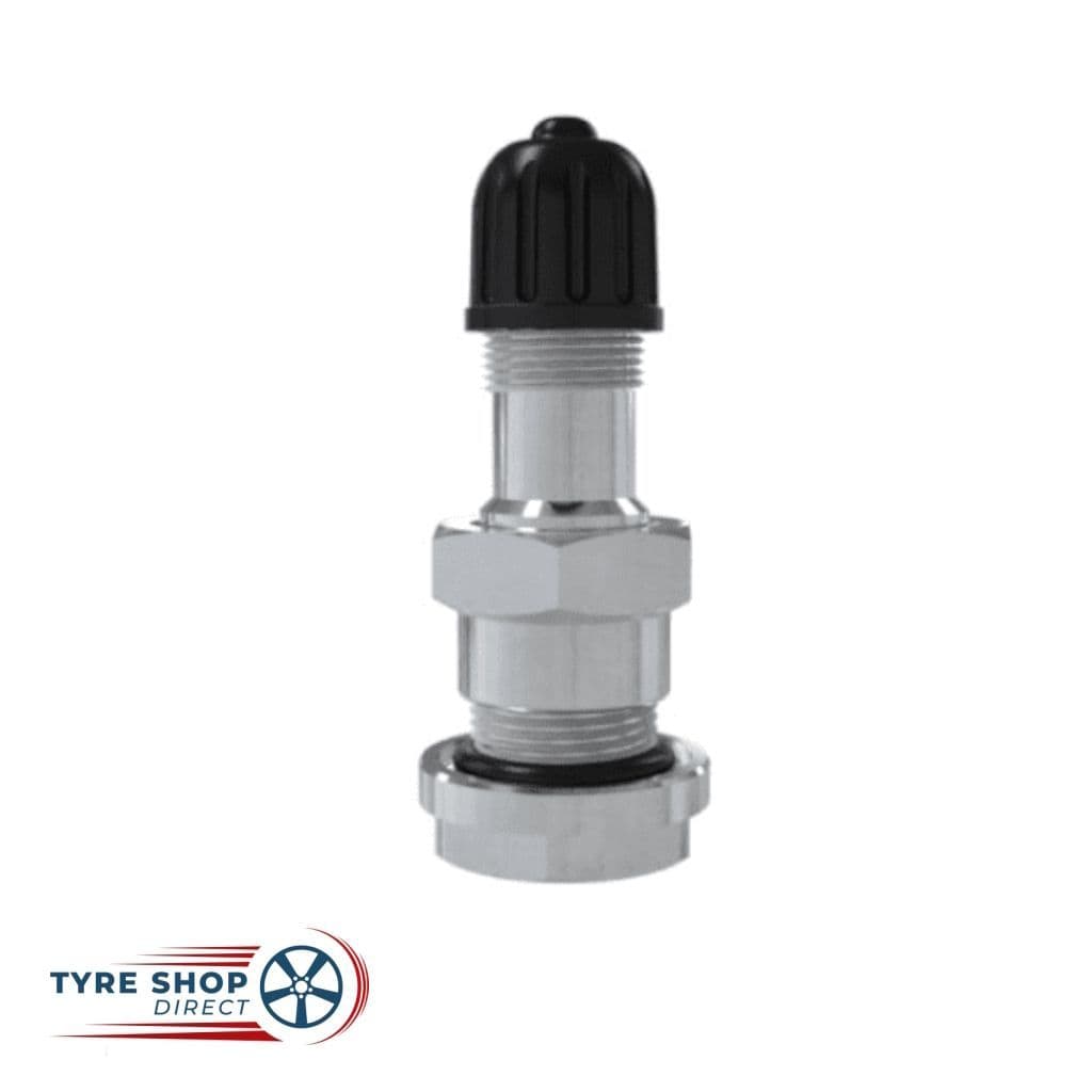 Aluminum wheel valve 40mm with O Ring seal 9 7mm