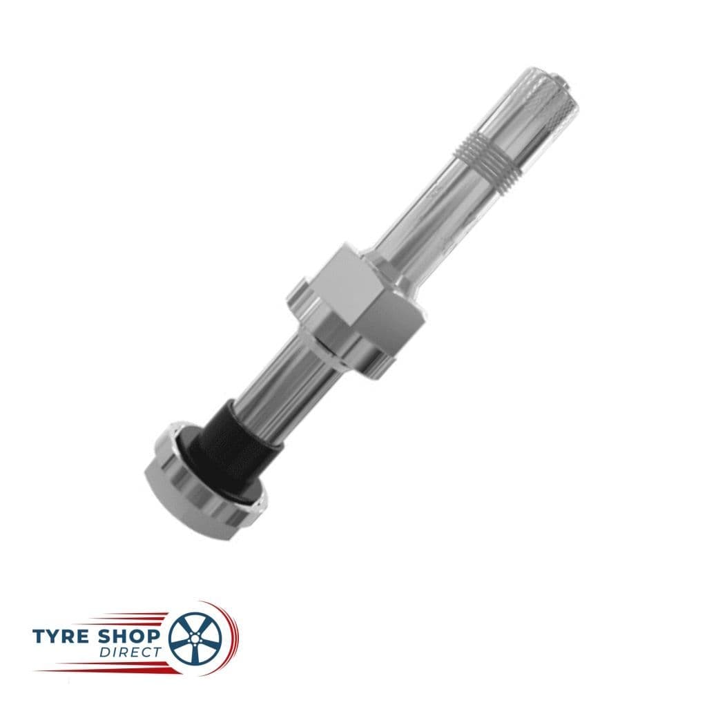 Aluminum wheel Valve with grommet seal 9 7mm 60ms