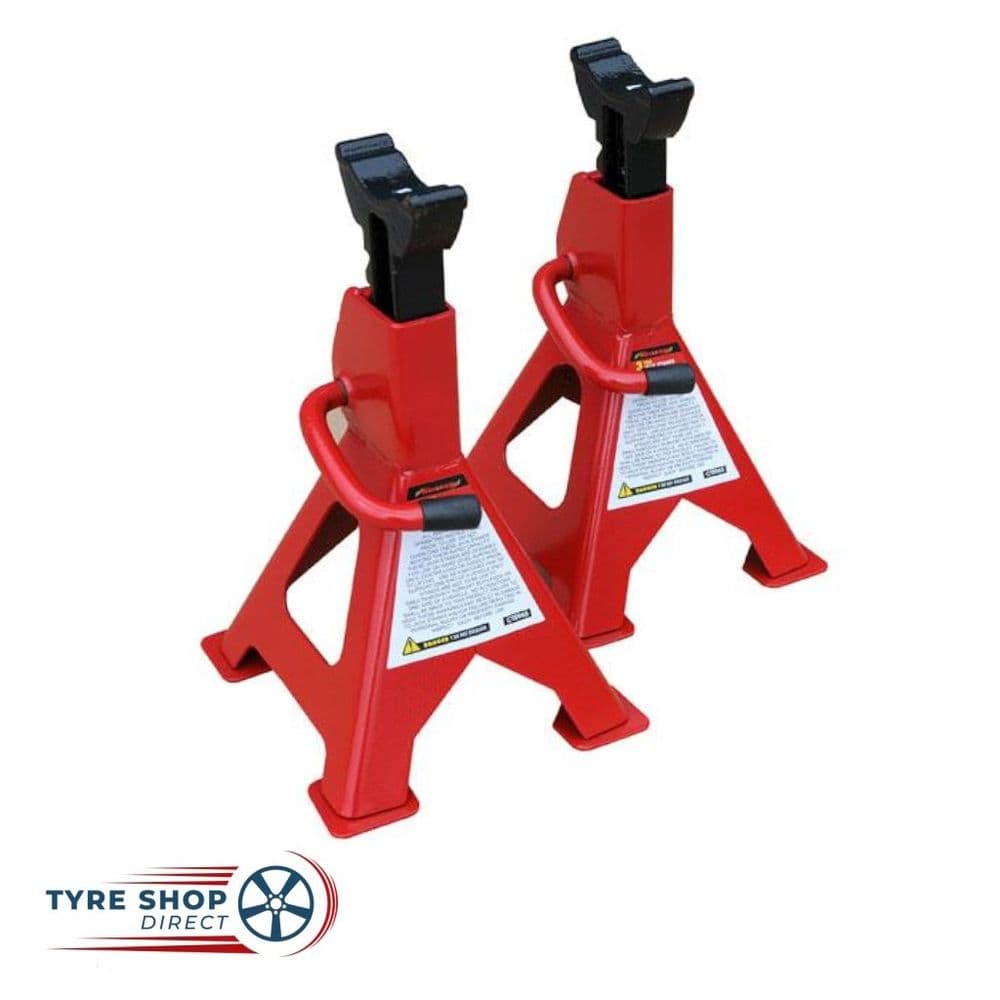 Axle Stands Ratchet Style pair 3 Ton