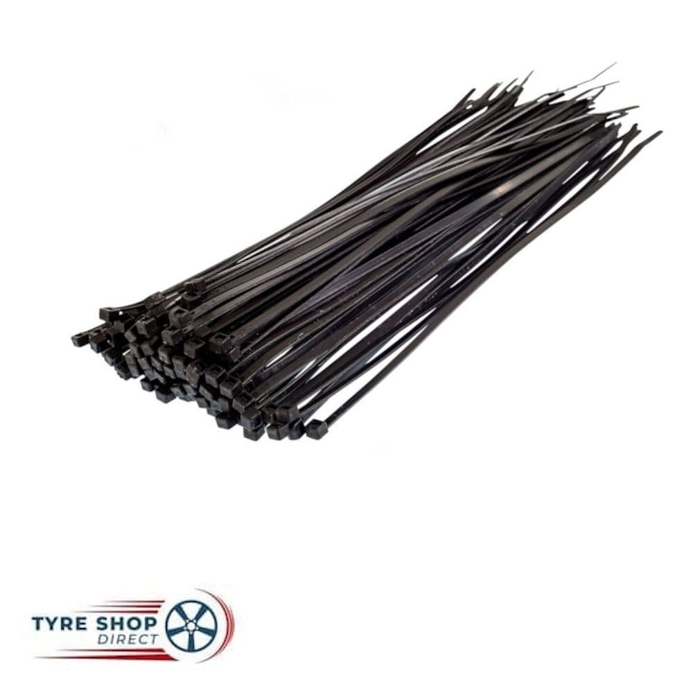 Cable Ties Black 370mm x 4 8mm 100