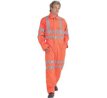 High Visibility 3279 GO/RT Polycotton Coverall EN 471 XXL