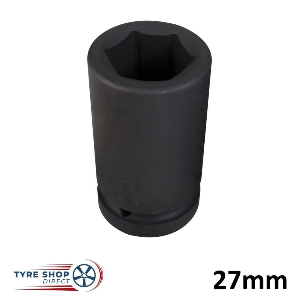 Impact Socket Deep 27mm 1" Drive