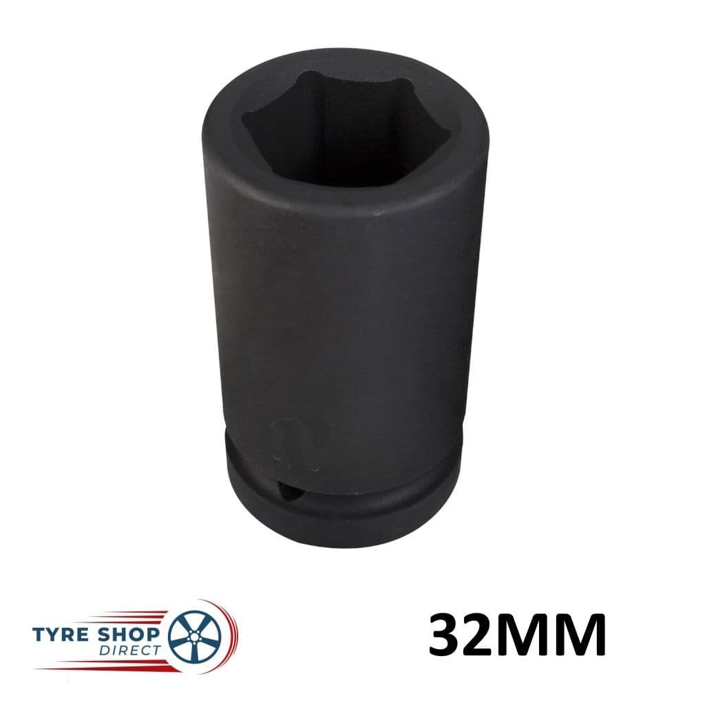 Impact Socket Deep 32mm 1" Drive
