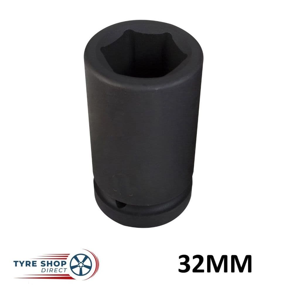 Impact Socket Deep 32mm 1" Drive