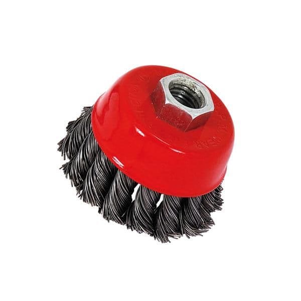 Rotary Knotted Wire Brush - 65mm