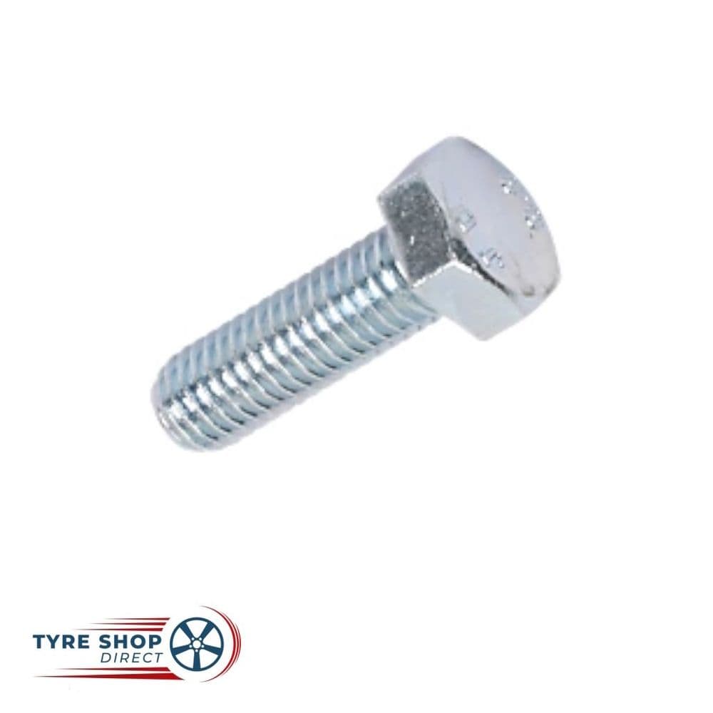 Set Screw Steel BZP M8 x 25mm