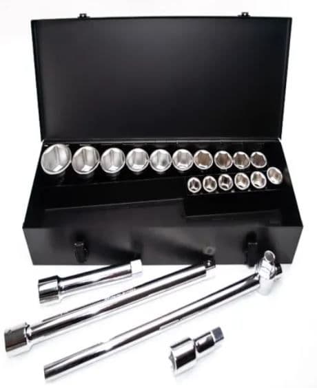 Socket Set 3/4" drive 21 piece