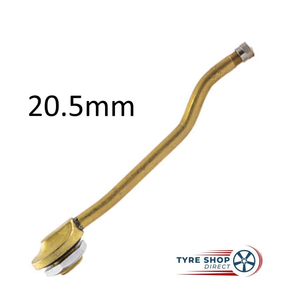 Turret Tyre Valve 20 5mm Triple Bend 140mm V3 19 1