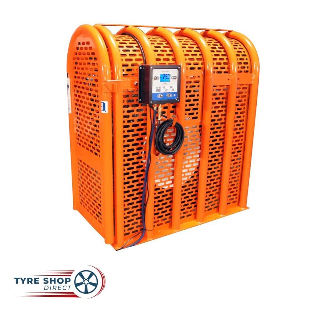 Tyre Inflation Safety Cage Heavy Duty Kit with Inflator