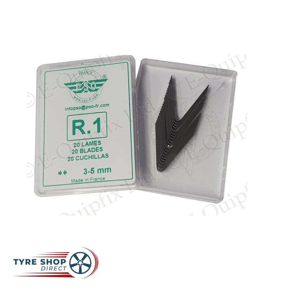 Tyre regrooving blades - Tyre cutting Blades W1 -Rillcut