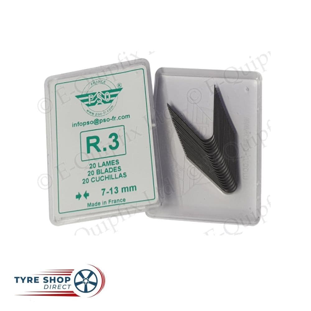 Tyre regrooving blades - Tyre cutting Blades W1 -Rillcut