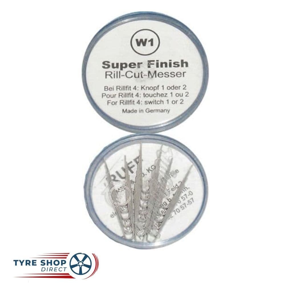 Tyre regrooving blades - Tyre cutting Blades W1 -Rillcut
