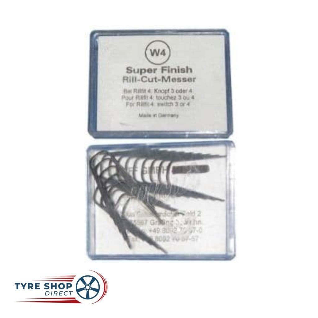 Tyre regrooving blades - tyre cutting blades W6
